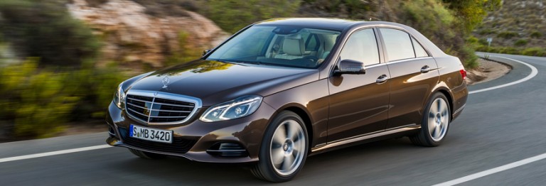 mercedes classe E : un véhicule à propulsion